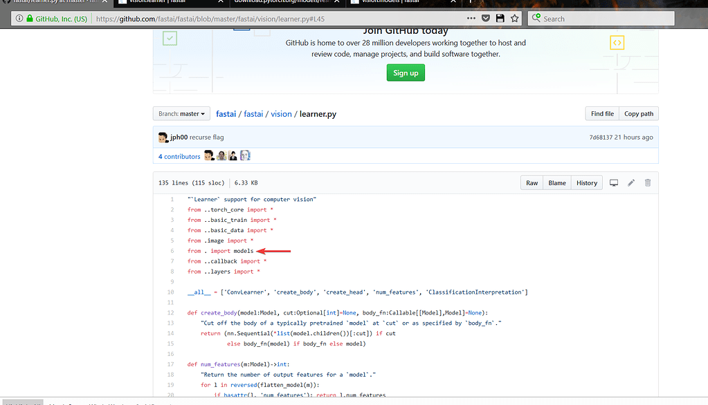 Error AttributeError: module 'fastai.vision.models' has no attribute 'resnet34' - Part 1 (2019 ...