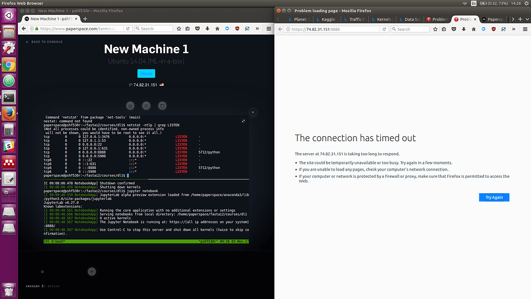 Paperspace: Jupyter notebook server setup - Page 2 - Part 1 (2018) - fast.ai Course Forums