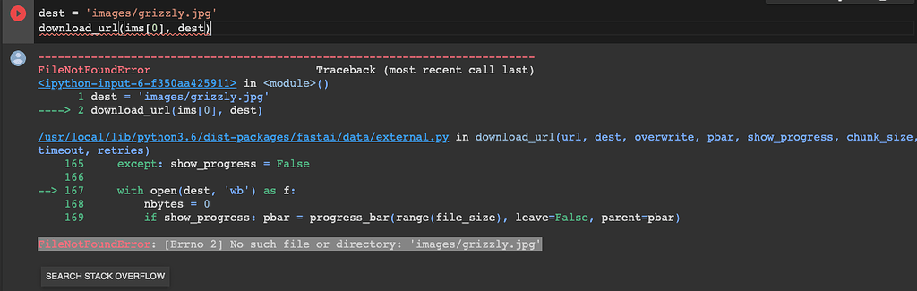 Having issues with 'images/grizzly.jpg' - Part 1 (2020) - fast.ai Course Forums