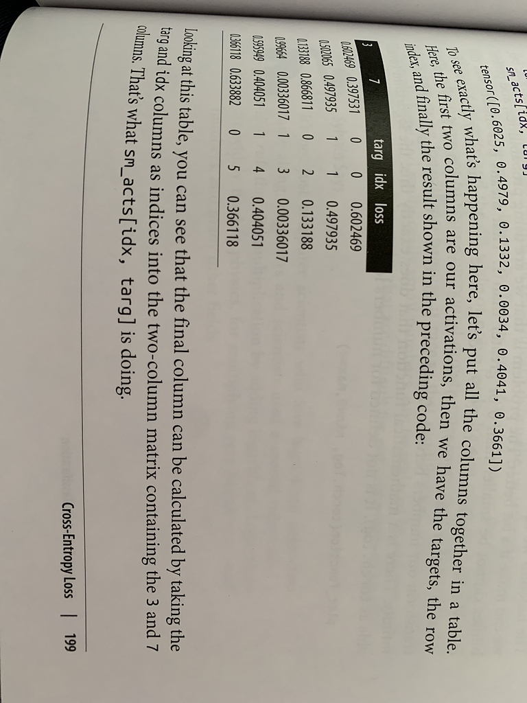Question about log likelihood - Part 1 (2020) - fast.ai Course Forums
