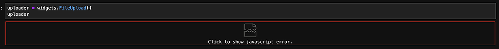 widgets.FileUpload() Error - Part 1 2022 - fast.ai Course Forums