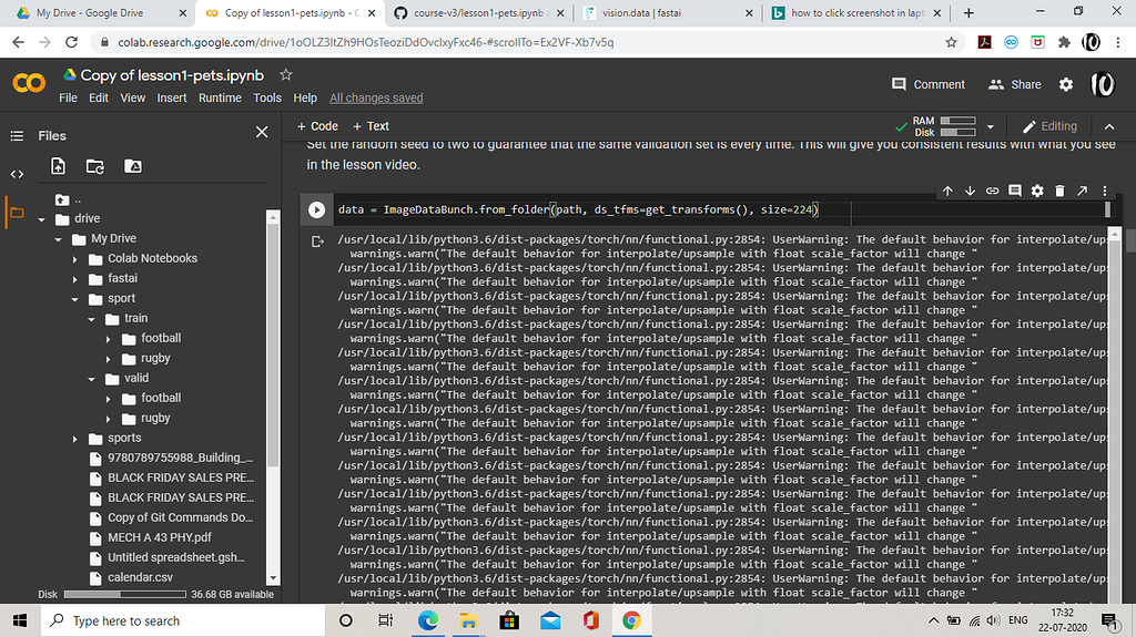 I am getting some warnings - Part 1 (2019) - fast.ai Course Forums