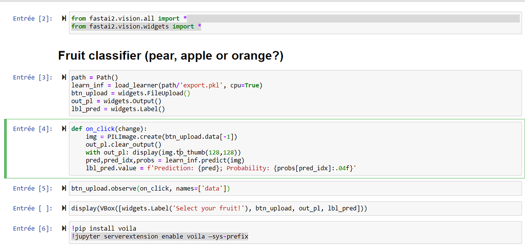 !jupyter serverextension enable voila —sys-prefix - Part 1 (2019) - fast.ai Course Forums