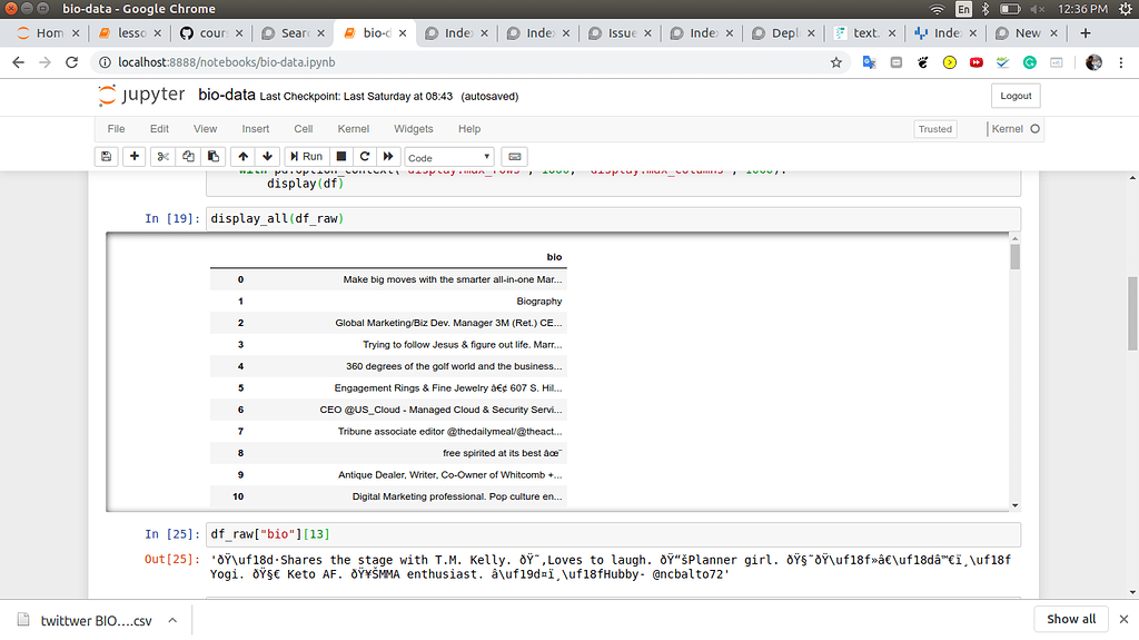 TextLMDataBunch.from_csv raises IndexError: positional indexers are out-of-bounds - Part 1 (2019 ...