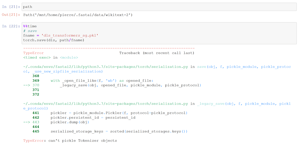 How to save Dataloaders? - Part 1 (2020) - fast.ai Course Forums