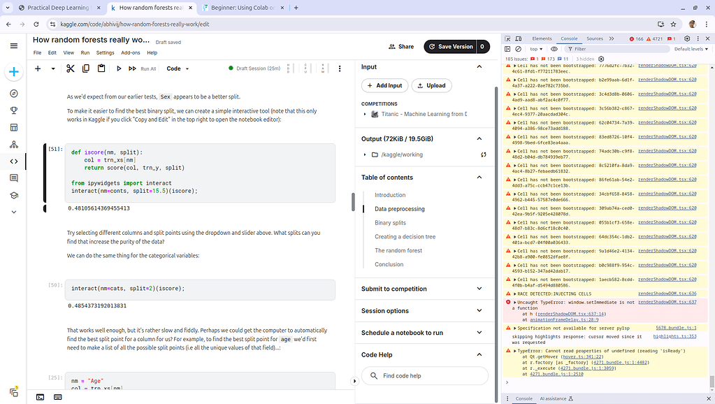 Interactive ipywidgets tool doesn't show in Kaggle - Part 1 2022 - fast.ai Course Forums