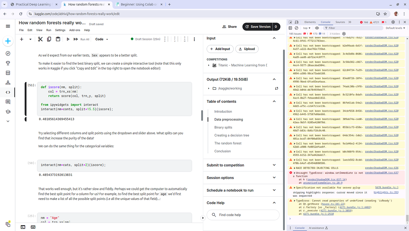 Interactive ipywidgets tool doesn't show in Kaggle - Part 1 2022 - fast.ai Course Forums