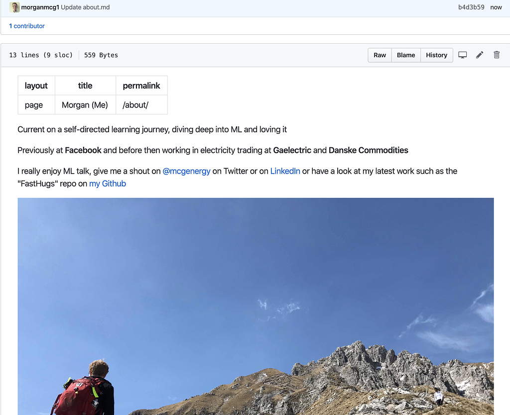 [fastpages] Using images in About page? - nbdev - fast.ai Course Forums