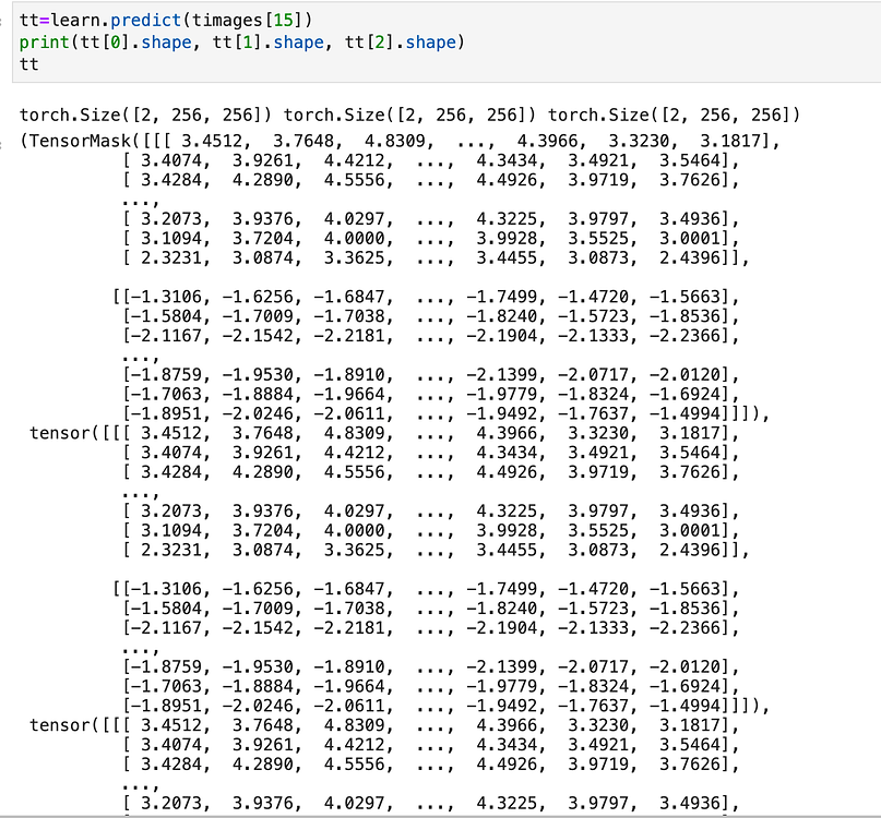 Learn.predict output in Fastai2 (2020) - Non-beginner - fast.ai Course Forums