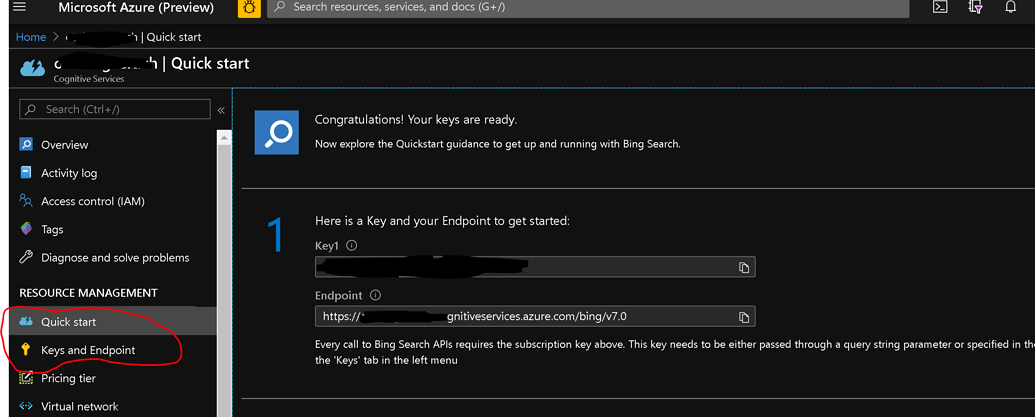 Bing Image Search API Key - Part 1 (2020) - fast.ai Course Forums