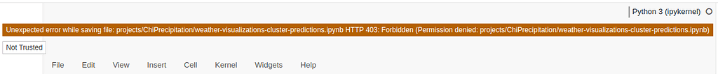 GCP Jupyter Permission Denied when saving HTTP:403 Forbidden - Part 1 (2019) - fast.ai Course Forums