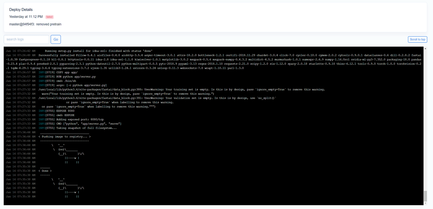 Deployment Platform: Render - Part 1 (2019) - fast.ai Course Forums