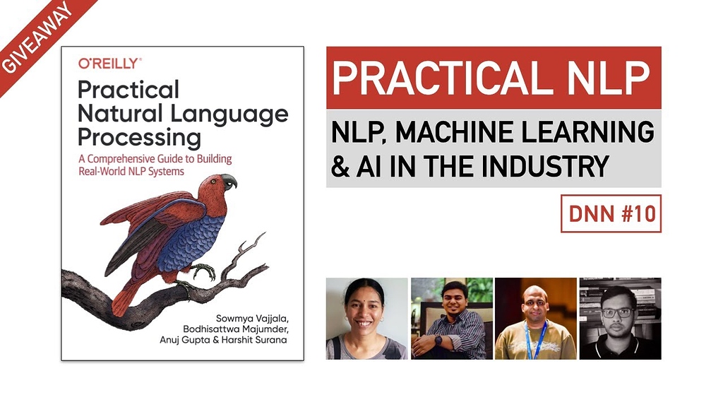 [Giveaway] Practical Natural Language Processing Book | NLP, ML & AI in ...