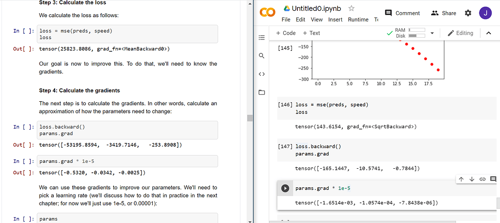 SGD Example, Chapter 4 - Part 1 (2020) - fast.ai Course Forums