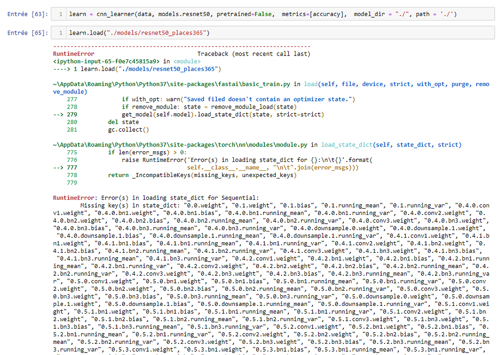 Using pretrained models weights - UTC+2 EU East - fast.ai Course Forums