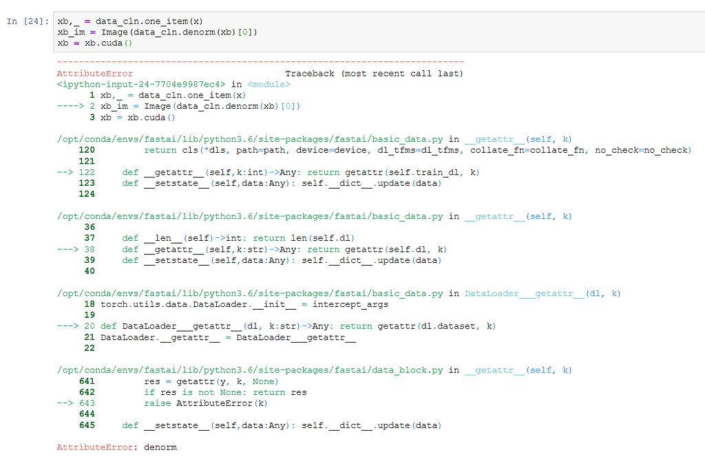 AttributeError: denorm (GradCam) - fastai - fast.ai Course Forums