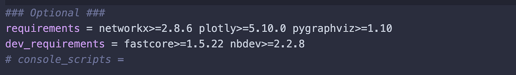 'nbdev': Package included in requirements of settings.ini but still not properly installing ...