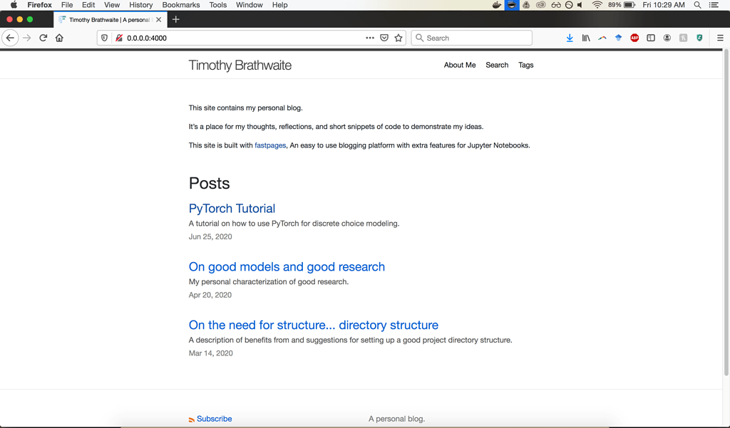 Blog post displays locally but not on internet - nbdev - fast.ai Course Forums