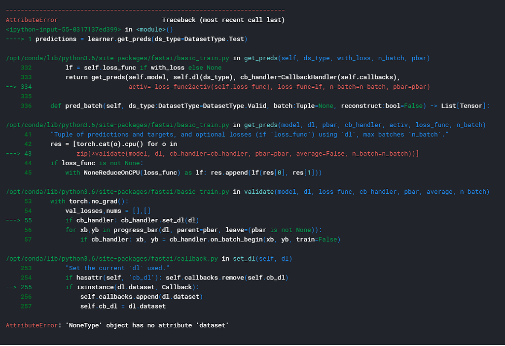 Learner.get_preds error with custom loss function (FocalLoss) - Part 1 (2019) - fast.ai Course ...