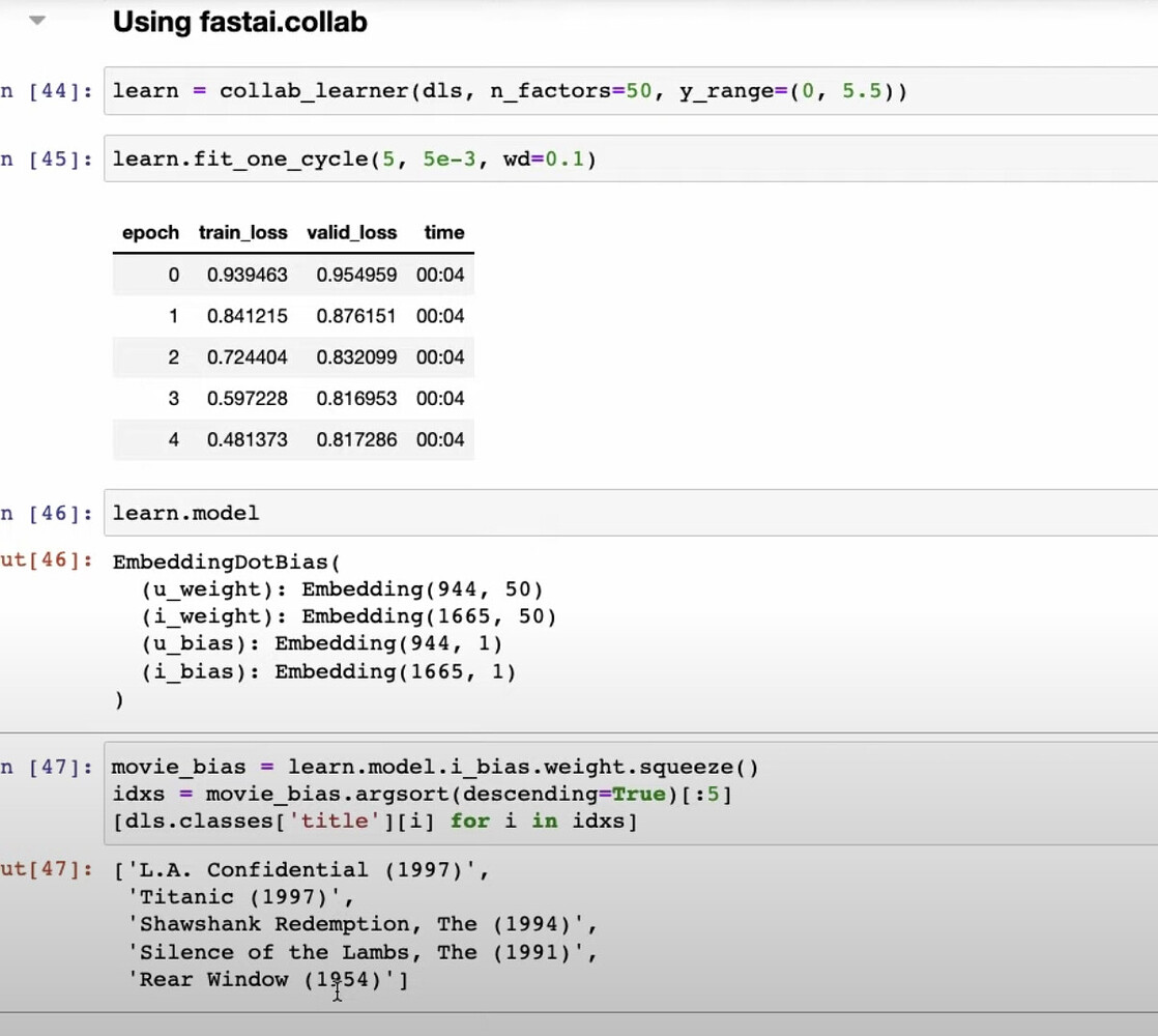 Practical Deep Learning for Coders - Lesson 8