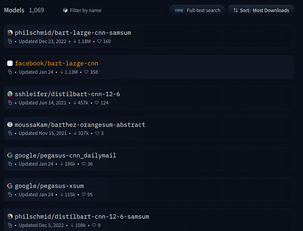 Pretrained models for article summarization - Deep Learning - fast.ai Course Forums