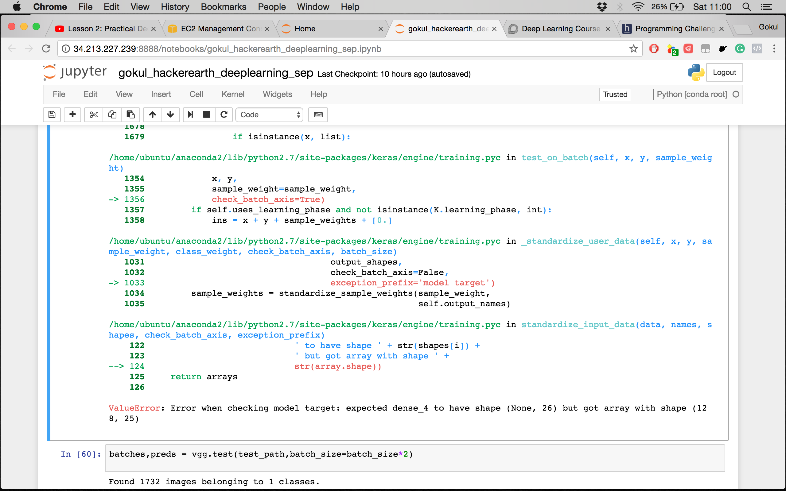 Problem with vgg.fit() - Part 1 (2017) - fast.ai Course Forums