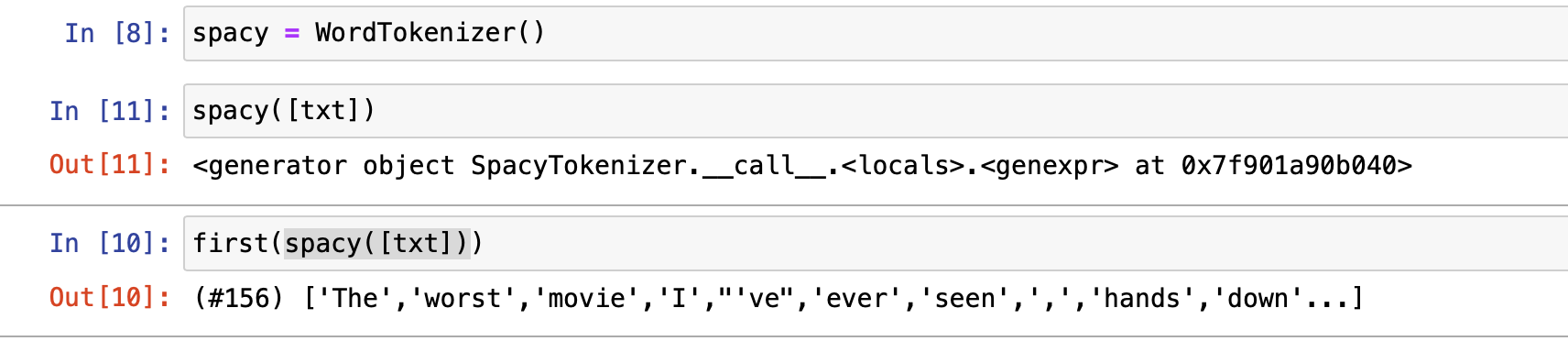 What is the role of the first() function? - fastai - fast.ai Course Forums